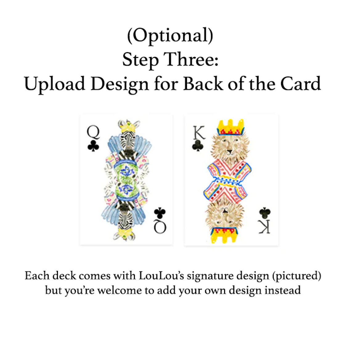 (your art) Custom Deck of Playing Cards