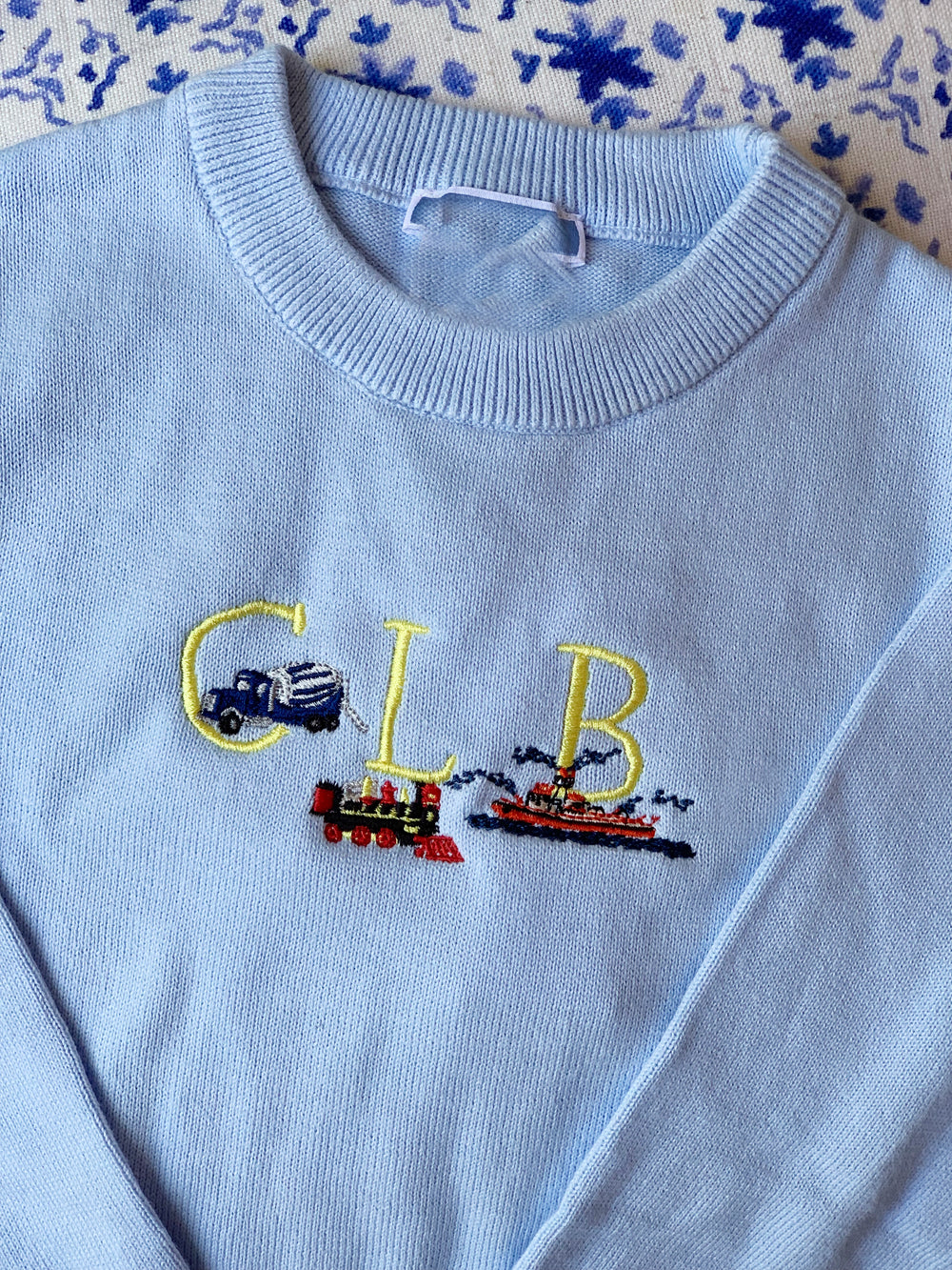 Custom Embroidered Sweater - LouLou Baker