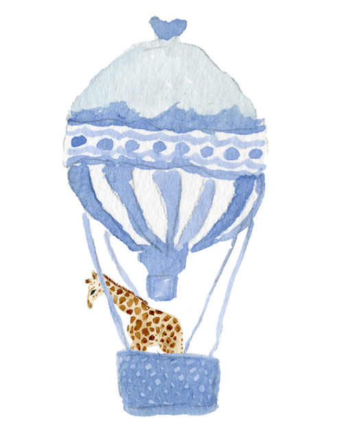 Hot Air Balloon Print