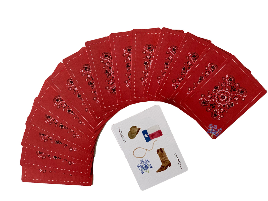 Texas Playing Cards - LouLou Baker